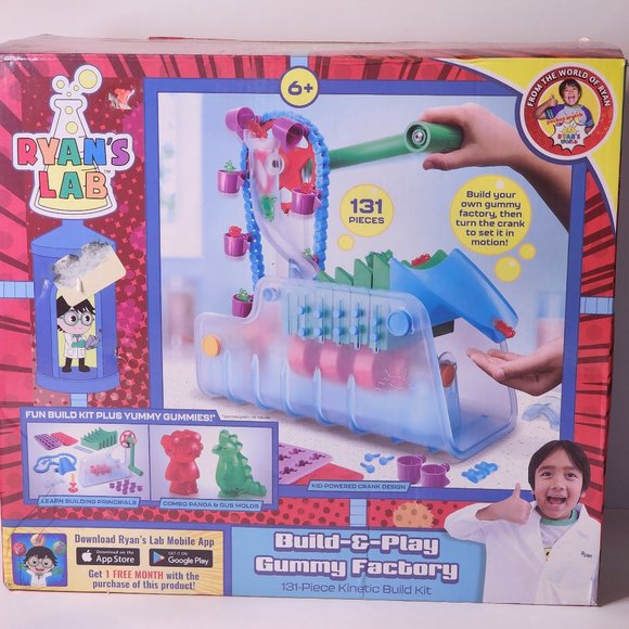 Toys | Ryans World Ryans Lab Stem Build Play Diy Candy Gummy Factory ...